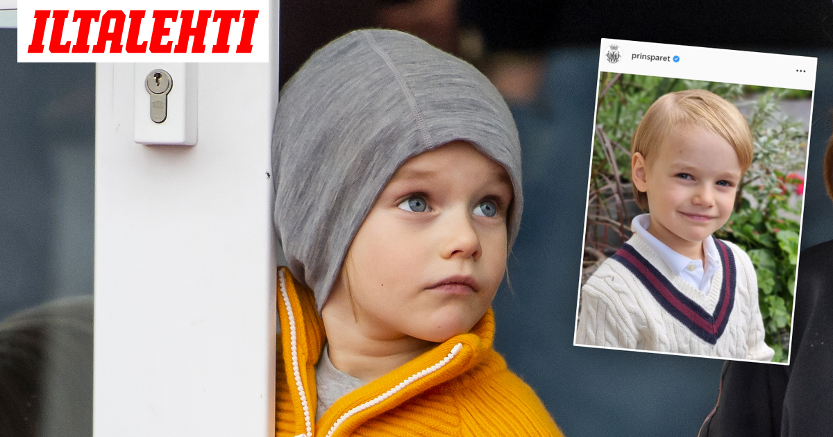 Ruotsin prinssi Gabriel 5 vuotta!