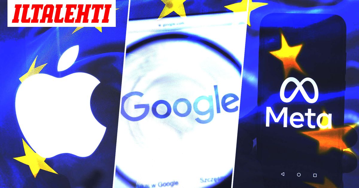Apple, Google ja Meta saivat ikävän ilmoituksen EU:lta