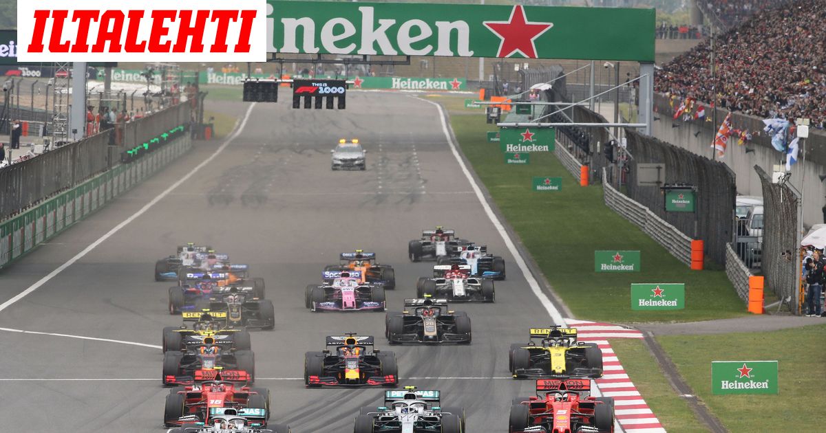 F1: Kiinan GP 2023 peruttu