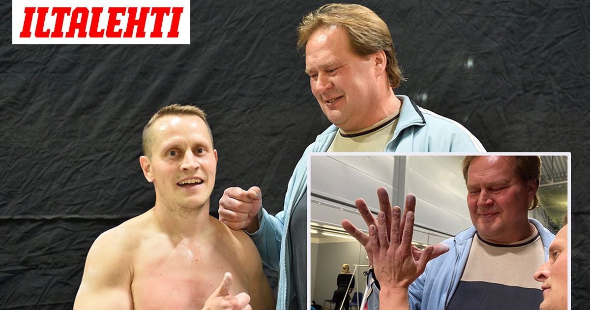 Kuvat: Voimamieslegenda Riku Kirillä on valtavat kourat