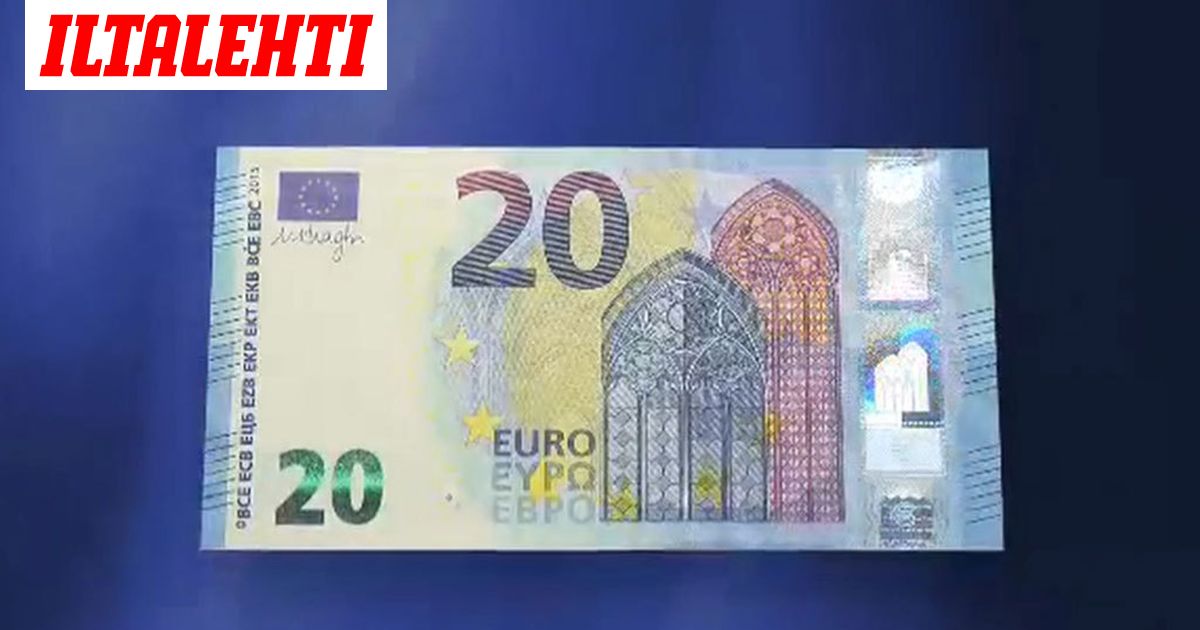 Uudet 20 euron setelit käyttöön huomenna - IL-TV