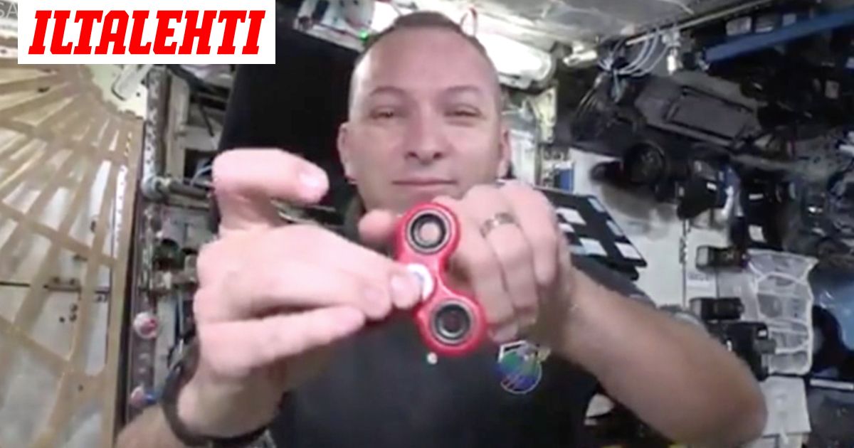 NASA julkaisi videon: Näin Fidget Spinner toimii avaruudessa
