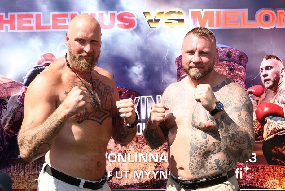 Robert Helenius astui puntarille – Vastustajaansa kevyempi