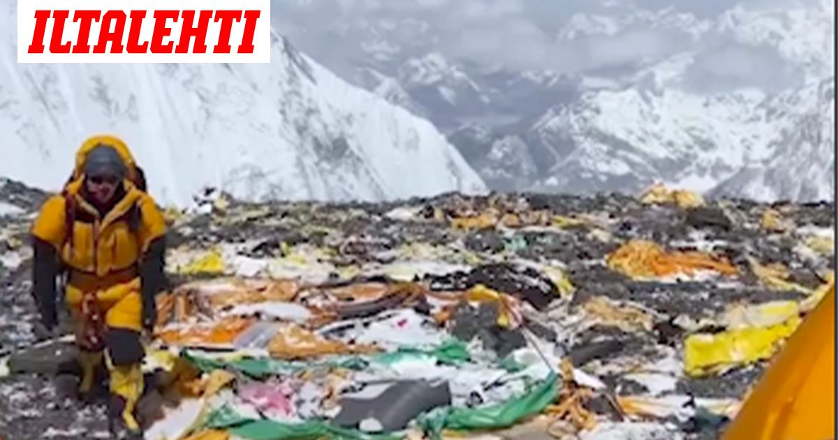 Likainen yllätys huipulla – Mount Everest tulvii roskaa