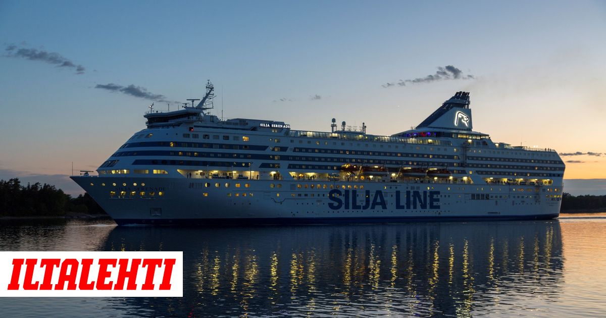 Silja Serenade nököttää laiturissa, lähtö myöhässä ainakin kolme tuntia ...