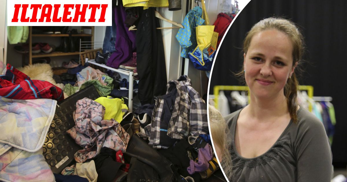 Kristan kodissa on niin paljon tavaraa, että siellä on hankala kävellä