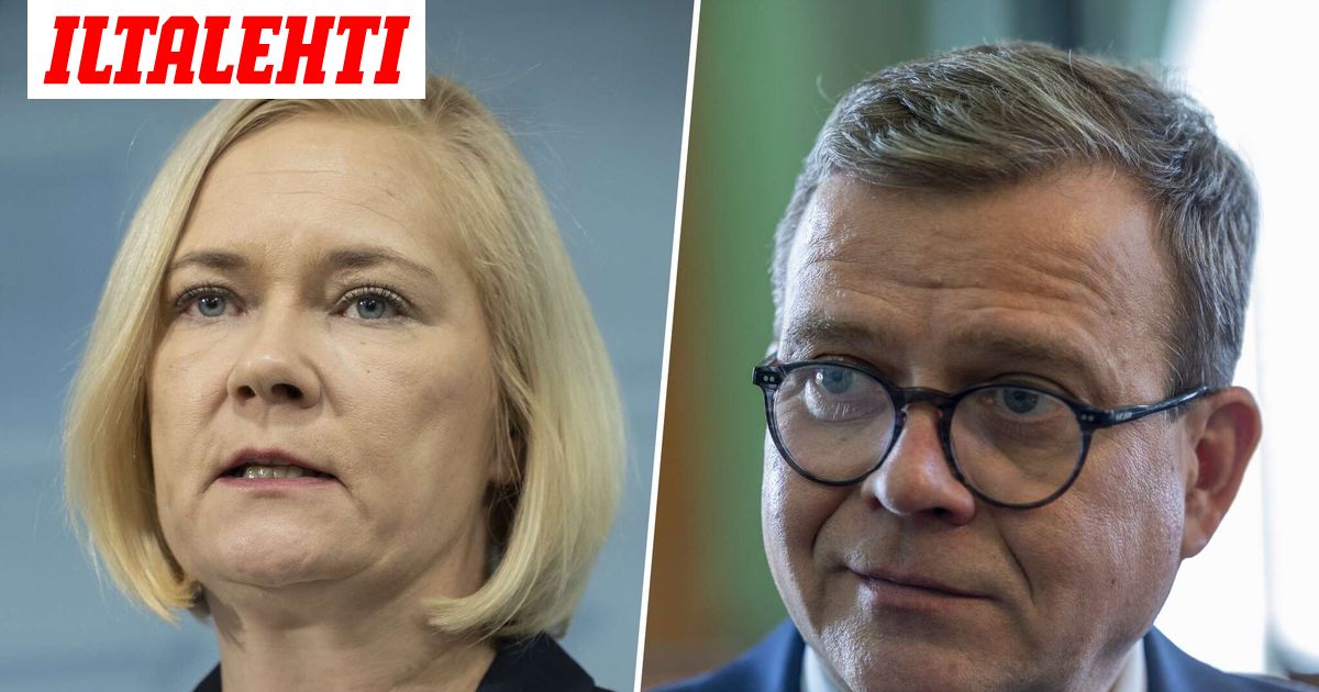Sisäministeri Mari Rantanen näpäytti Orpoa