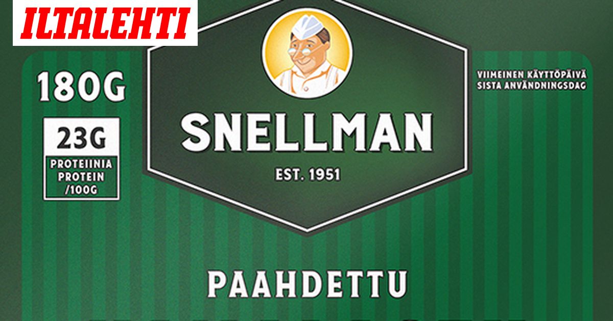 Snellman vetää myynnistä tämän kanalastu-tuotteen