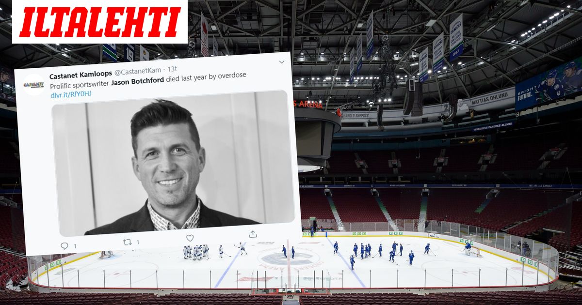 Jason Botchford löydettiin kuolleena – kokaiinin ja fentanyylin yliannostus