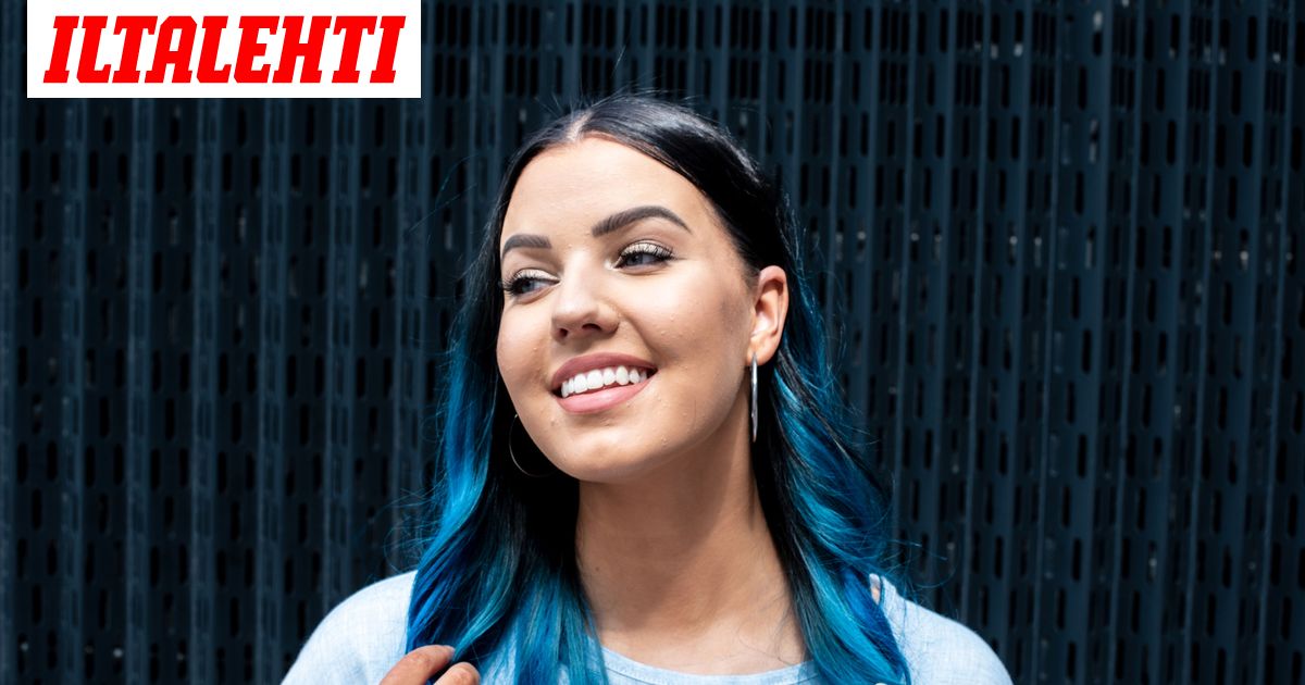 Tuuli säteilee meikittömässä kuvassa