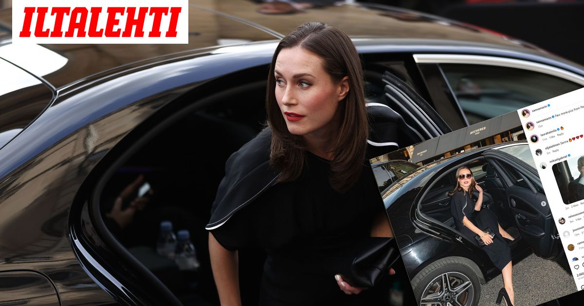 Sanna Marin poseeraa kuin filmitähti – Julkaisi liudan muotikuvia Pariisin-matkaltaan