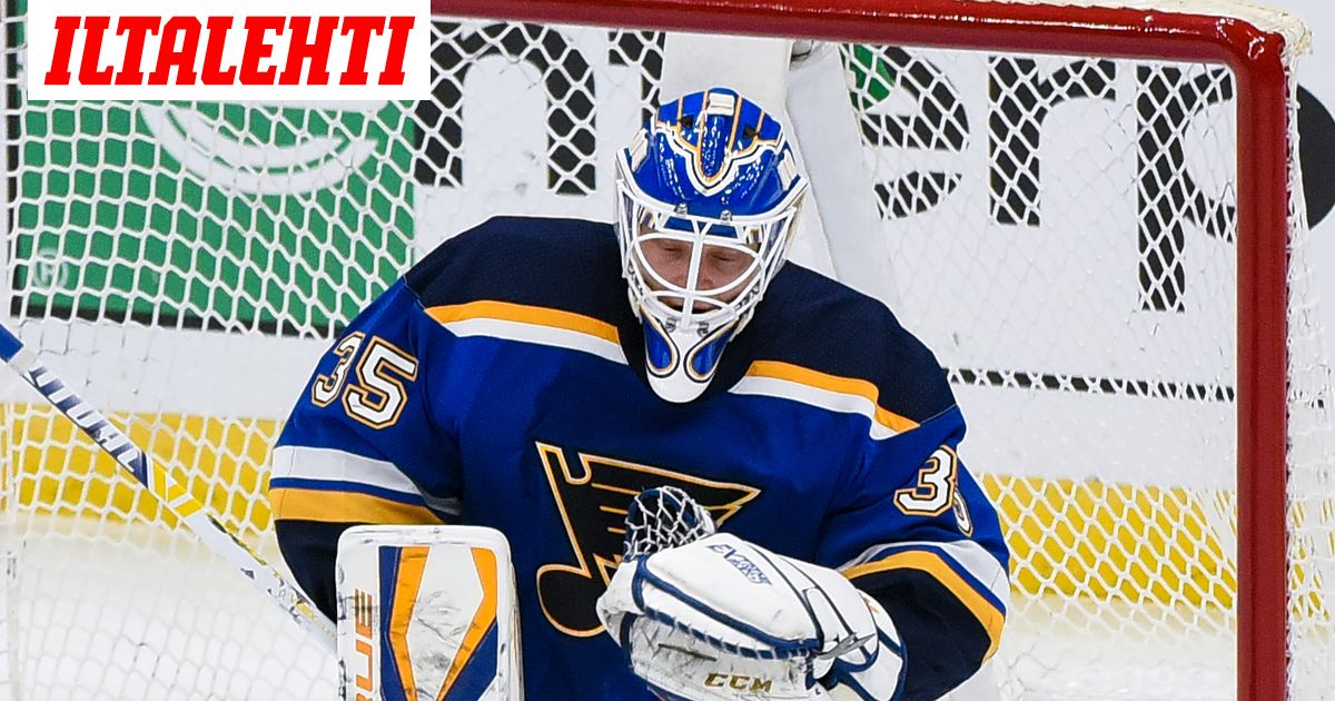Ville Husso torjui NHL-uransa ensimmäisen voiton