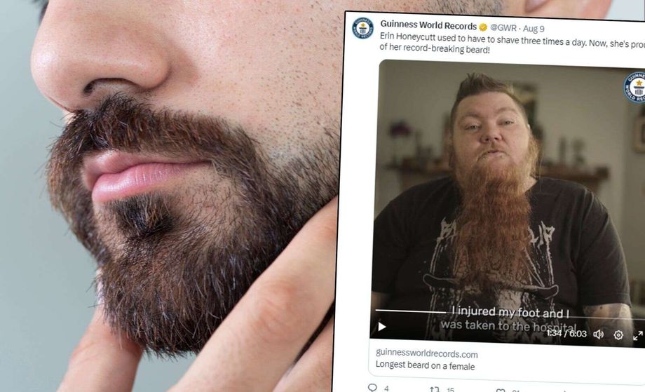 Uusi ennätys: Tässä on maailman pisin parta naisella