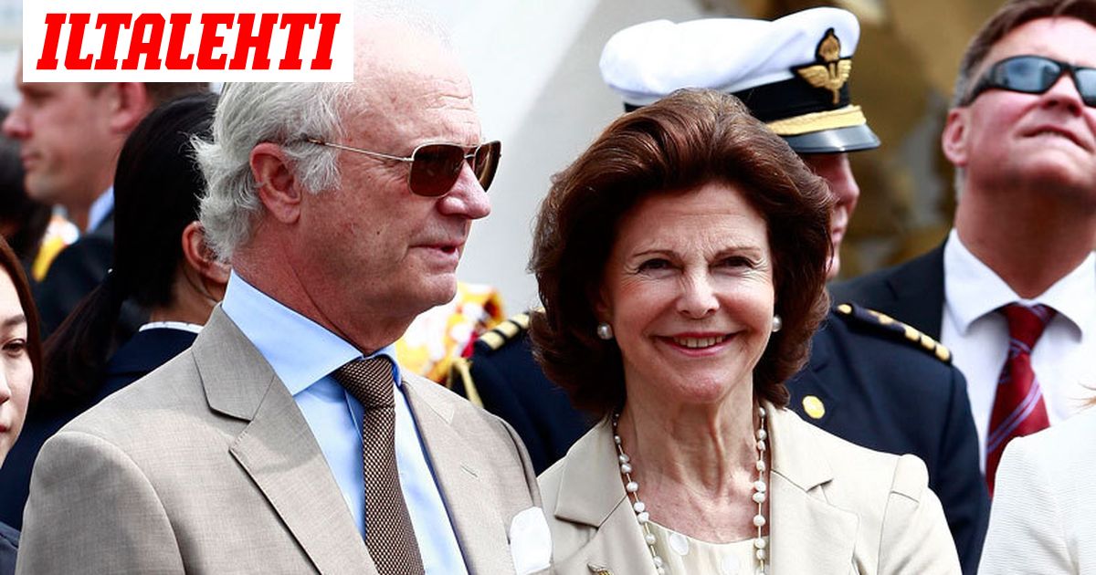 Ruotsin kuningaspari saapui Turkuun