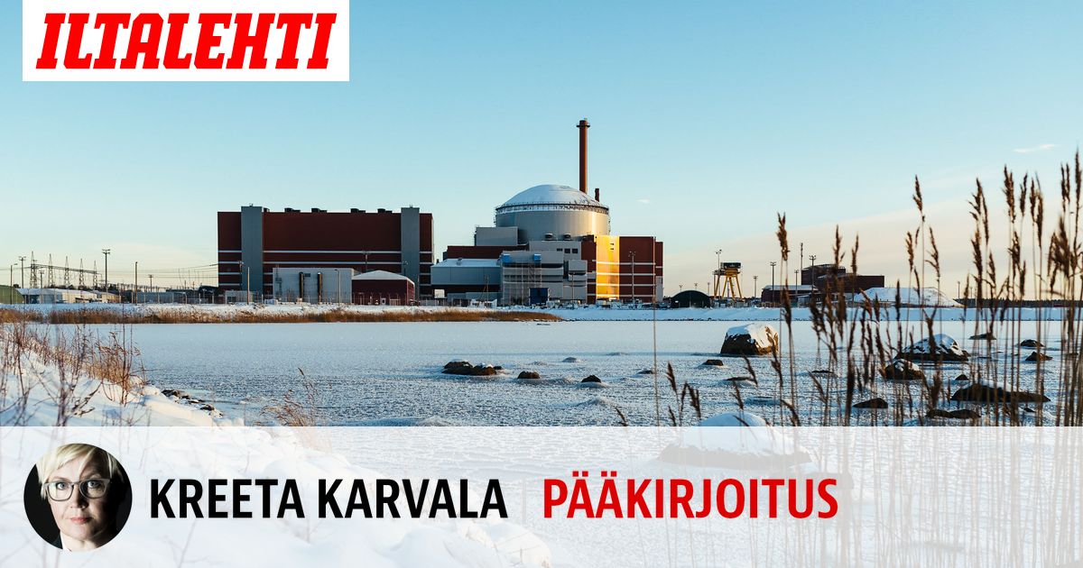 Pääkirjoitus: Uraani halkesi – ja vihreäkin iloitsi
