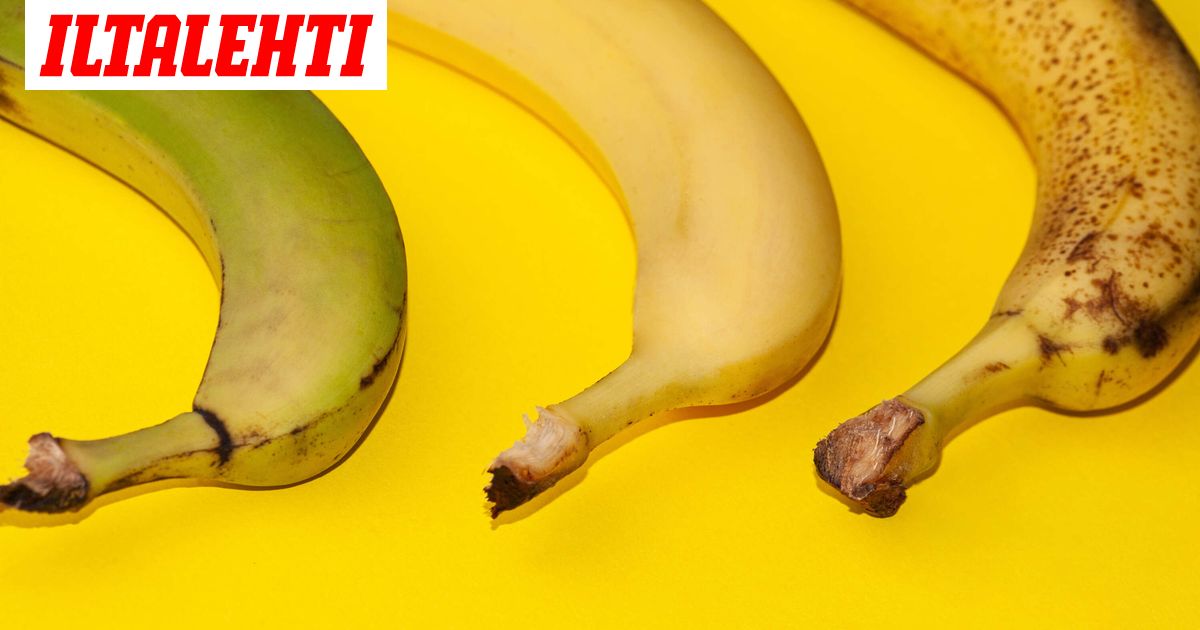 Syö banaani oikeaan aikaan – Näin sen ravintosisältö muuttuu