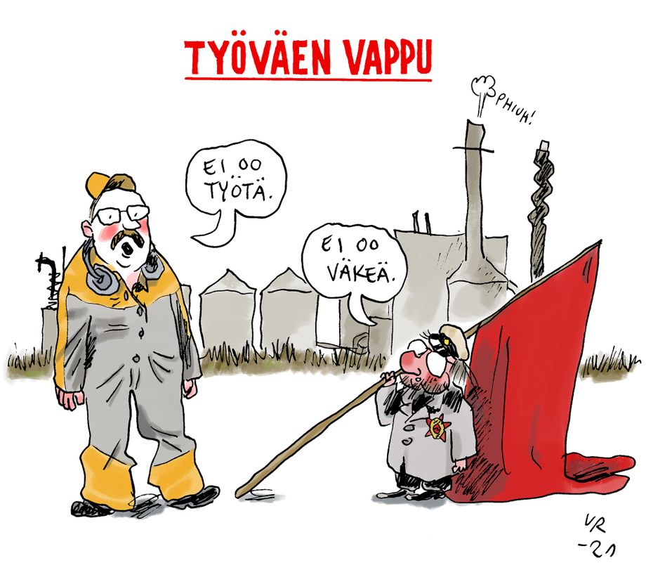 Ville Ranta: Pilapiirros 30.4.2021