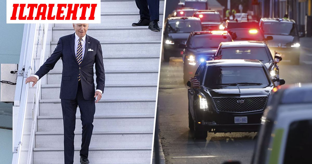 Videokooste: Joe Biden saapui Suomeen