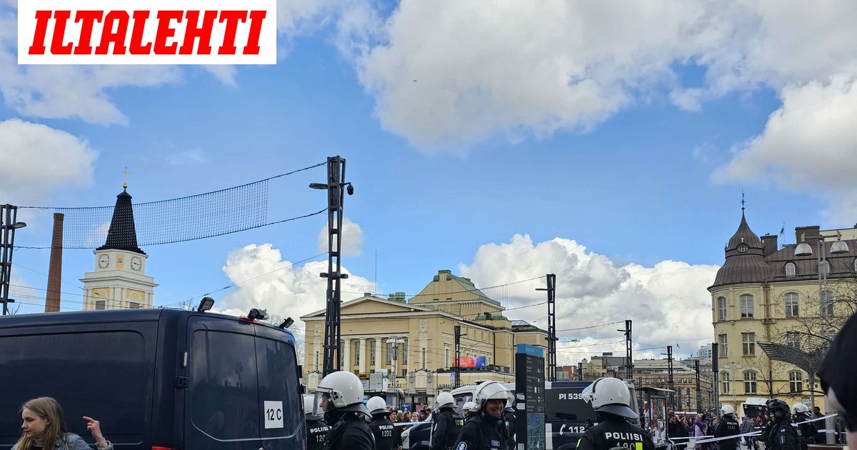 Vappu lähti käsistä – 15 otettiin kiinni mielenosoituksessa Tampereella