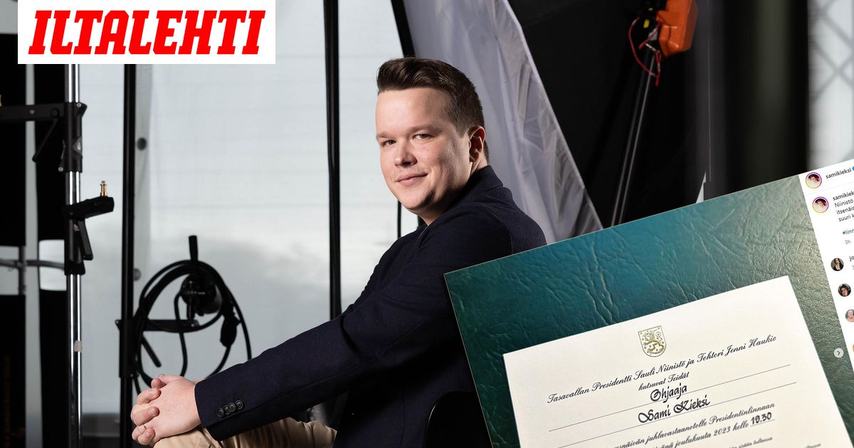 Kuva: Ohjaaja Sami Kieksi kutsuttiin Linnan juhliin