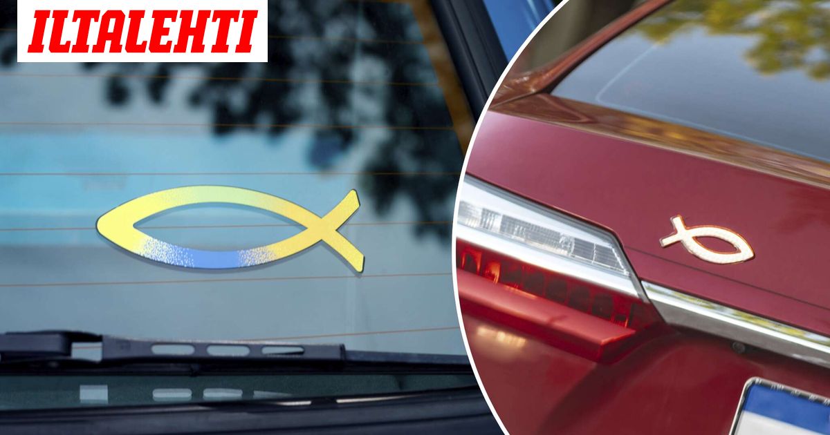 Mikä on tämä Suviseuroillakin nähty symboli autoissa?