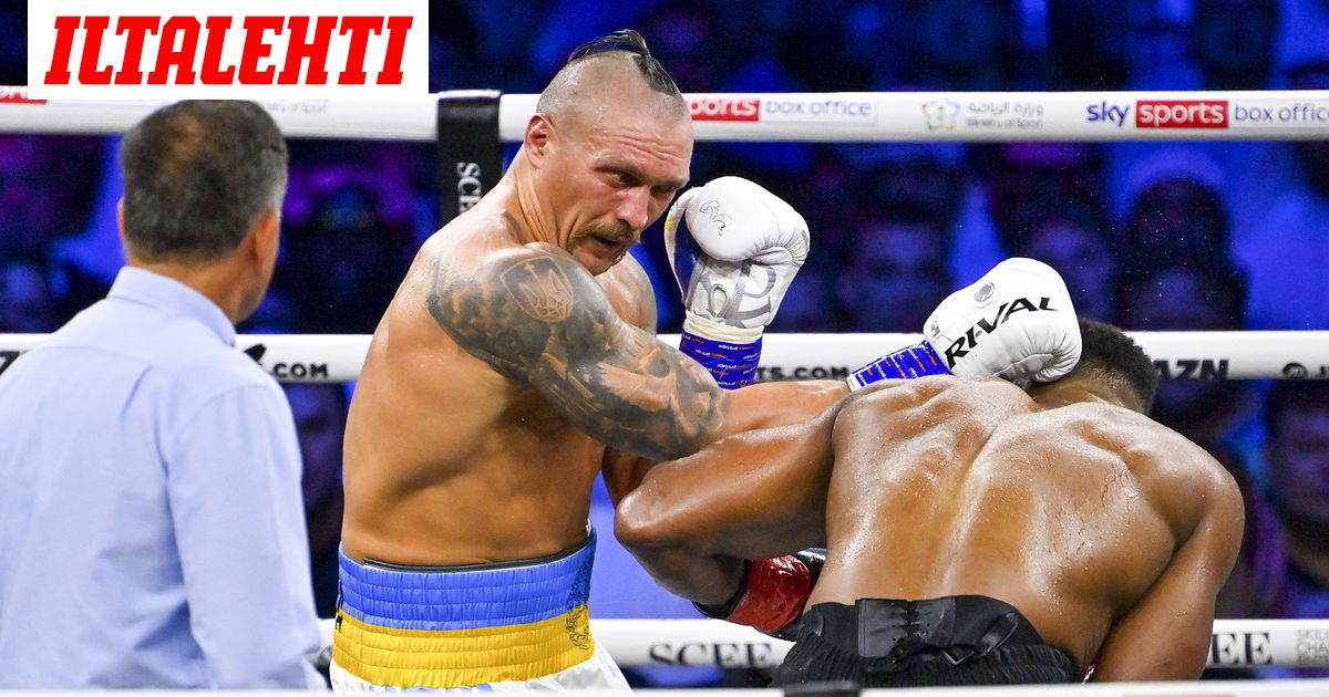 Oleksandr Usyk löi Anthony Joshuan