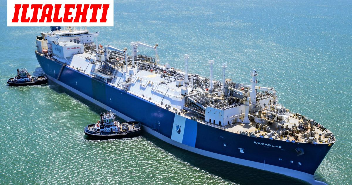 FSRU Exemplar on matkalla Suomen Inkooseen.