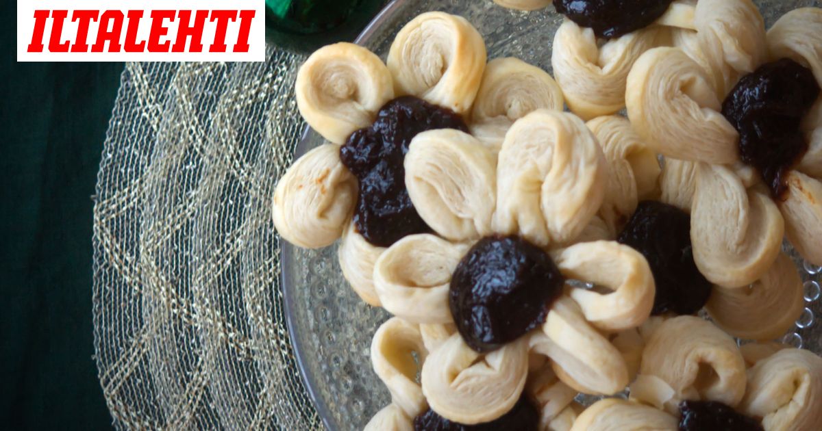 Kukkajoulutortut – katso helppo ohje