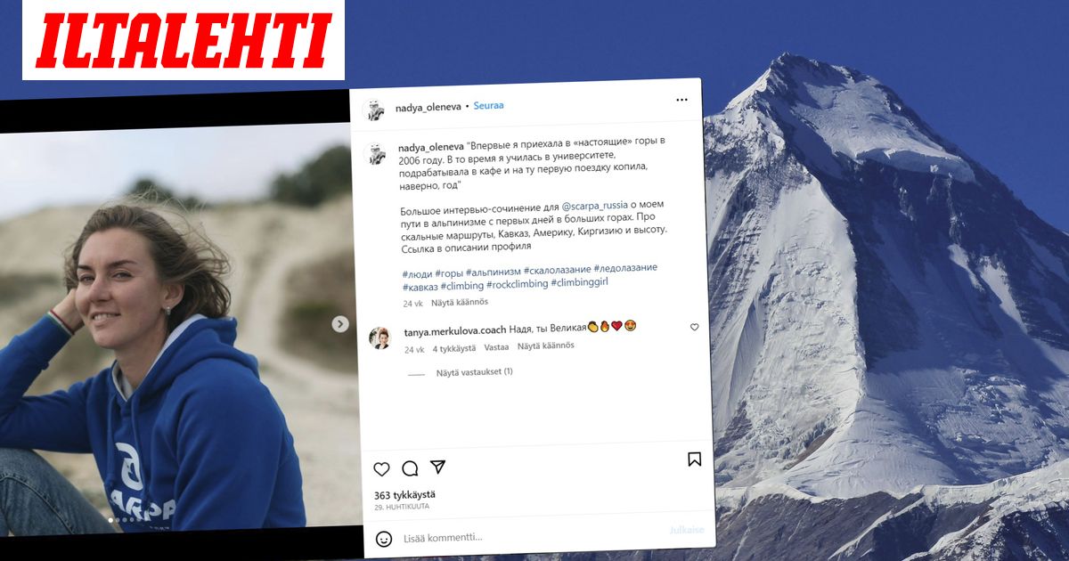 Nadežda Oleneva, 37, kuoli kammottavalla tavalla