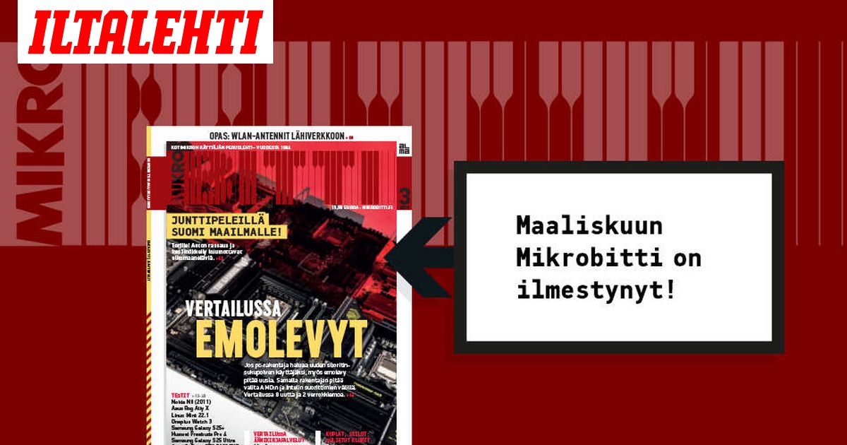 Mikrobitti 3/2025 nyt luettavana: Vertailussa emolevyt ...