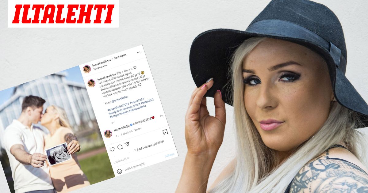 Big Brotherista tuttu Jonna Saari odottaa esikoistaan