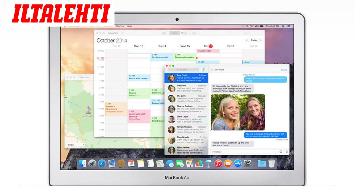 Tällainen on Yosemite - Applen uusi käyttöjärjestelmä