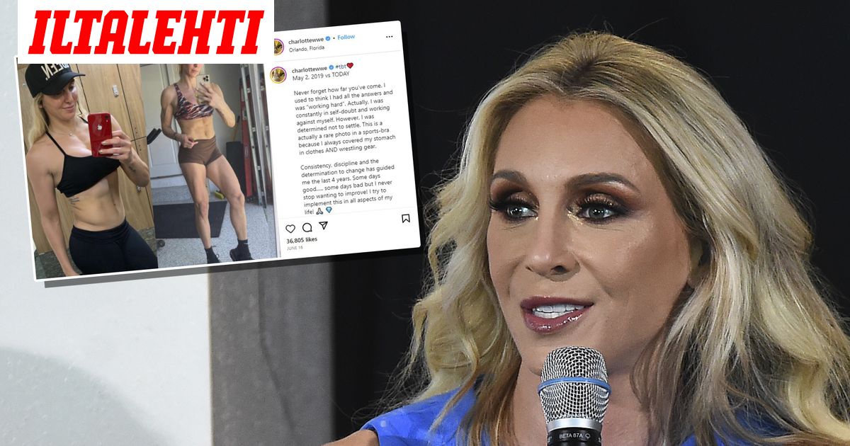 Showpainitähti Charlotte, 37, julkaisi kuvan hurjasta muodonmuutoksestaan