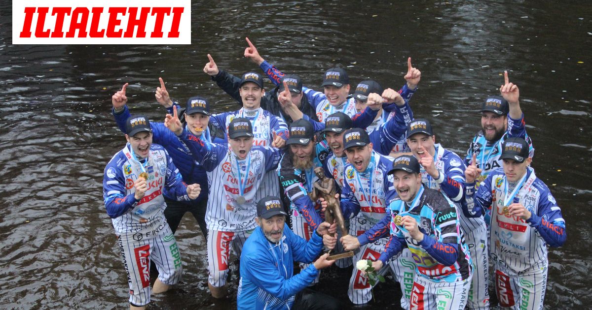 Superpesis: Vimpelin Veto aloitti railakkaat mestaruusjuhlat