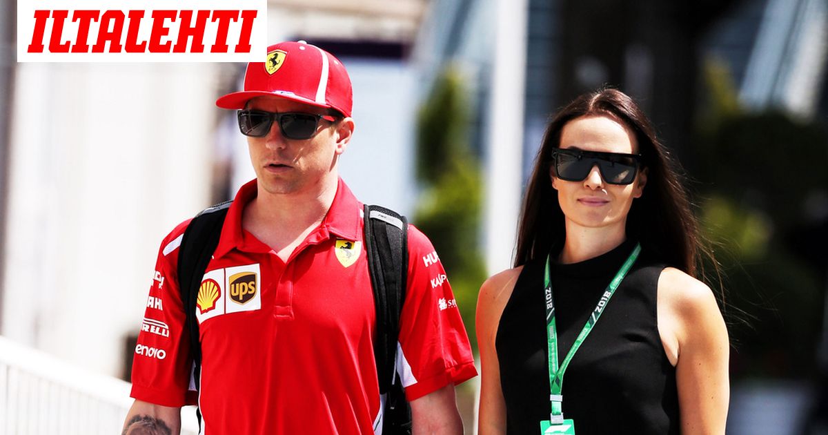 Tyylikäs Minttu Räikkönen on valmiina kannustamaan Kimiä, pukeutunut ...