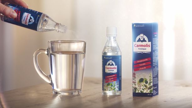 Kaupallinen yhteistyö Carmolis: Tämä pullo voi pelastaa joulusi!