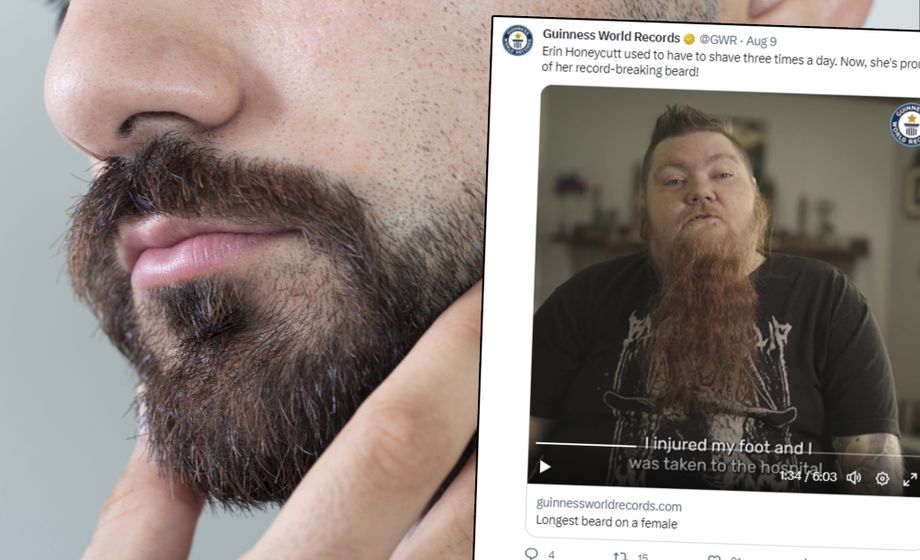 Uusi ennätys: Tässä on maailman pisin parta naisella