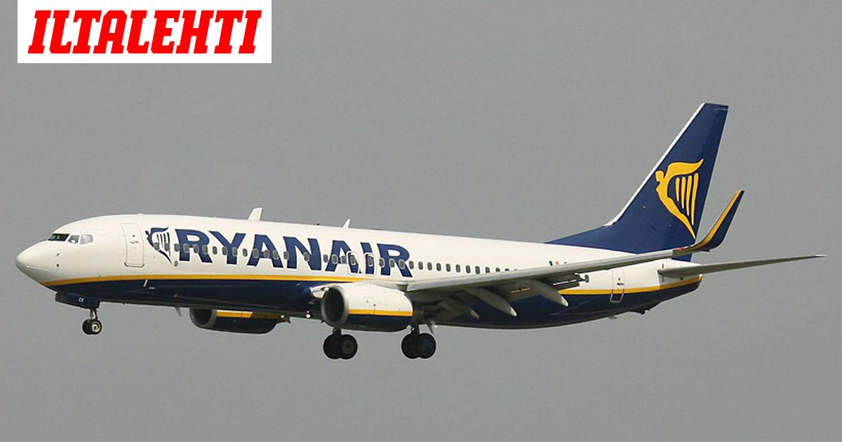 Teippi ikkunassa petti - Ryanairin kone kääntyi takaisin