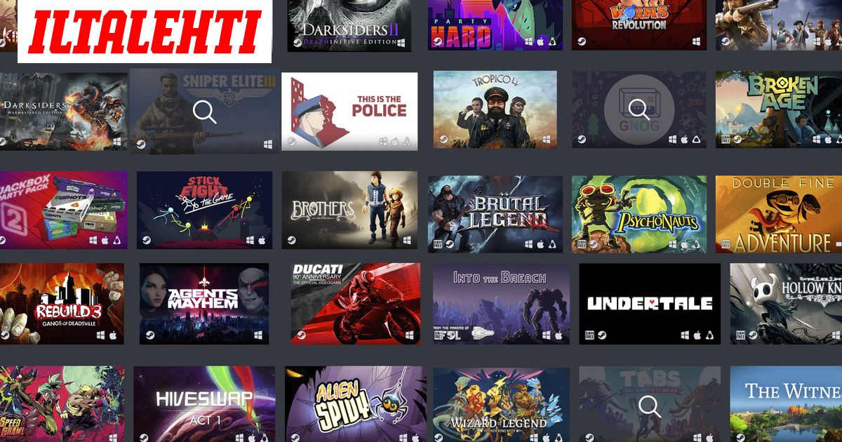 Humble Bundle tarjoaa lähes 1000 euron pelit alle 30 eurolla