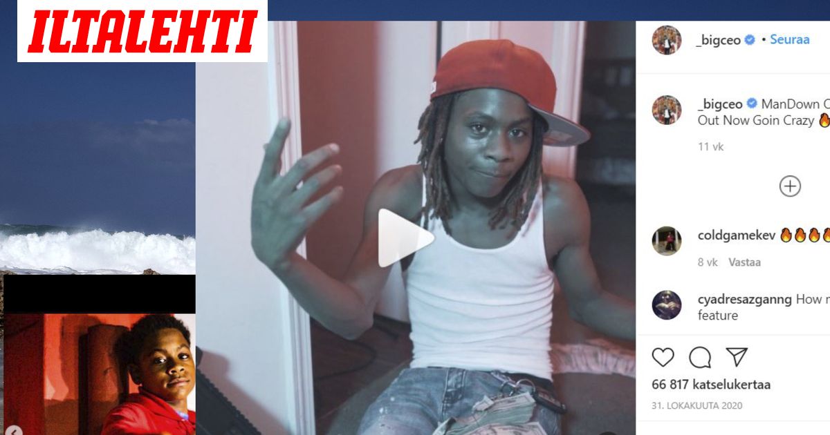 Rap-artisti Baby Ceo, 20, on kuollut