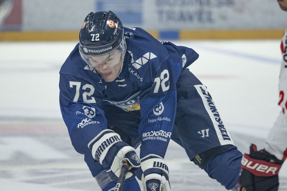 Eetu Liukas debytoi vahvasti Leijonissa kotikaupungissaan