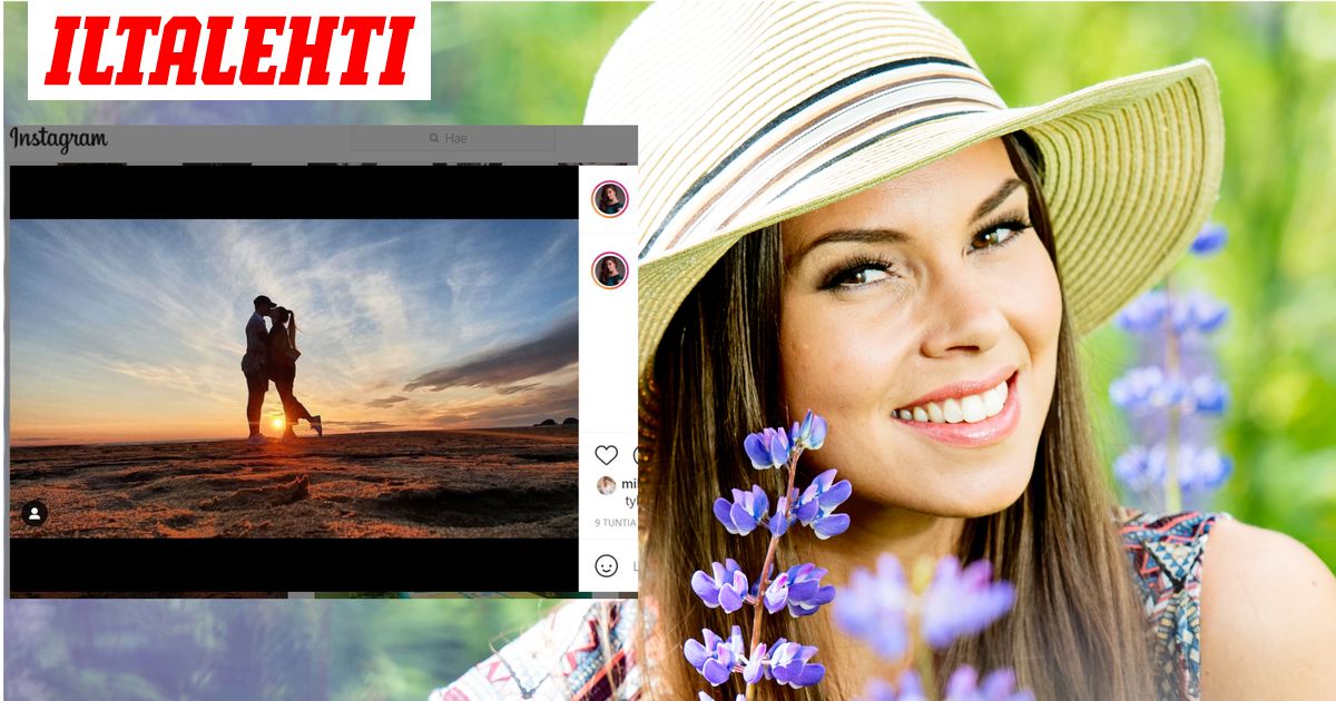Avioitunut Viivi Pumpanen julkaisi yhteiskuvan