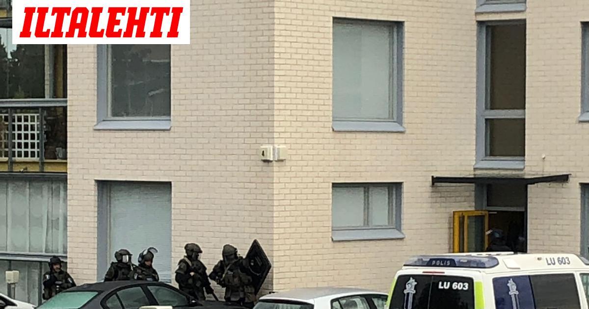 Espoon Eestinlaaksossa suuri poliisioperaatio