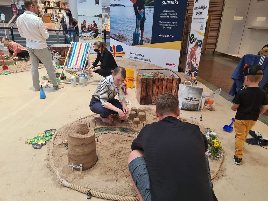 Suomessa järjestetään hiekkakakkukisat