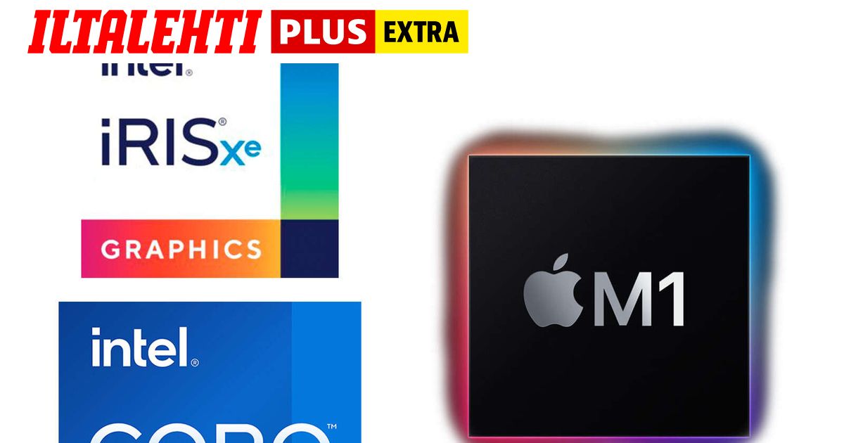 Testi: Apple M1 vs. Intel Core i7-1160G7