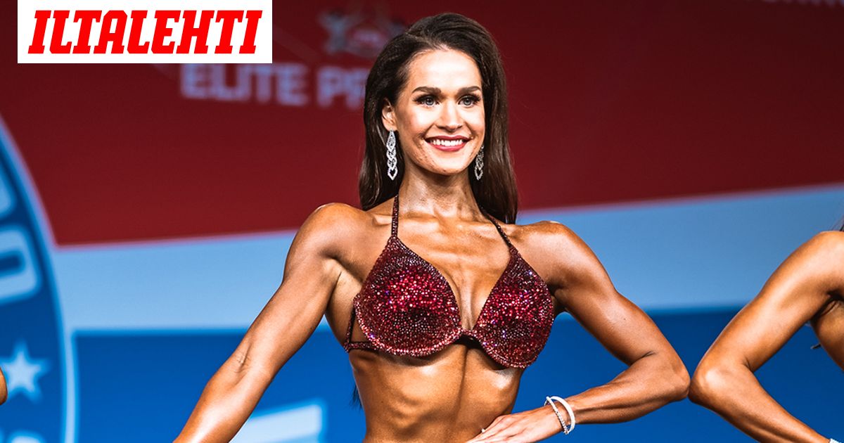 Tuulia Aula voitti bikini fitnessin Pohjoismaiden mestaruuden 2022
