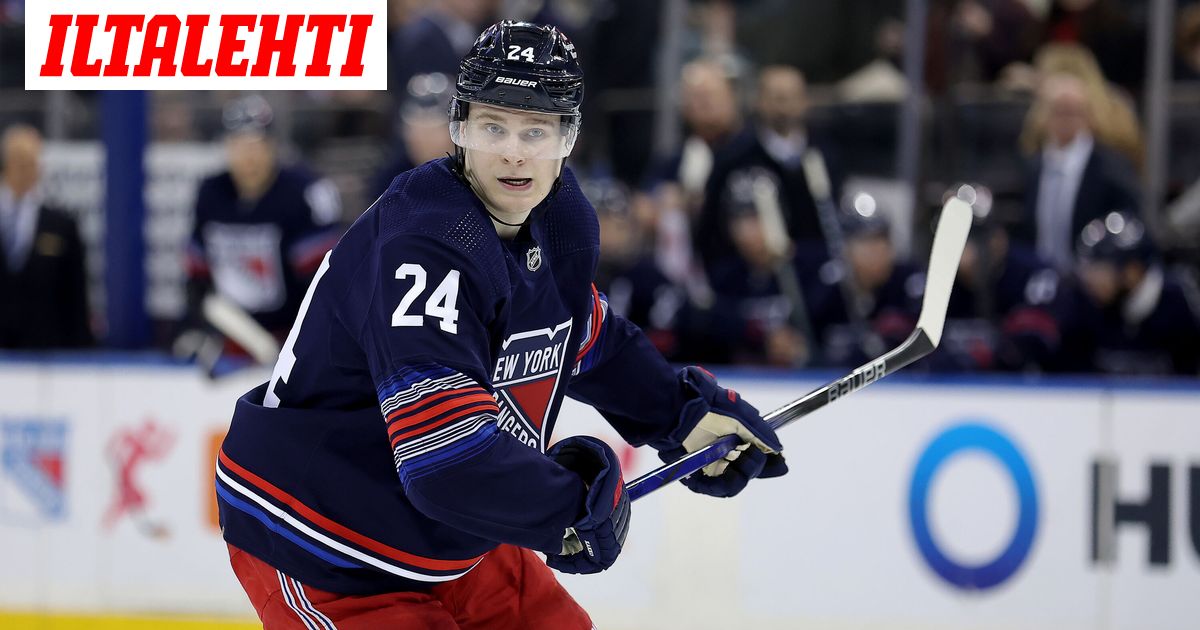 Kaapo Kakko palasi – Rangers löi tappioputkensa poikki