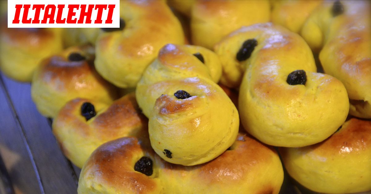 Tavallistakin parempia - leivo suussasulavan pehmeät Lucia-pullat!