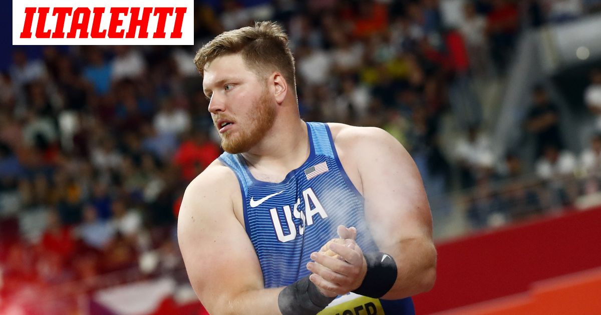 Ryan Crouser teki kuulantyönnön maailmanennätyksen