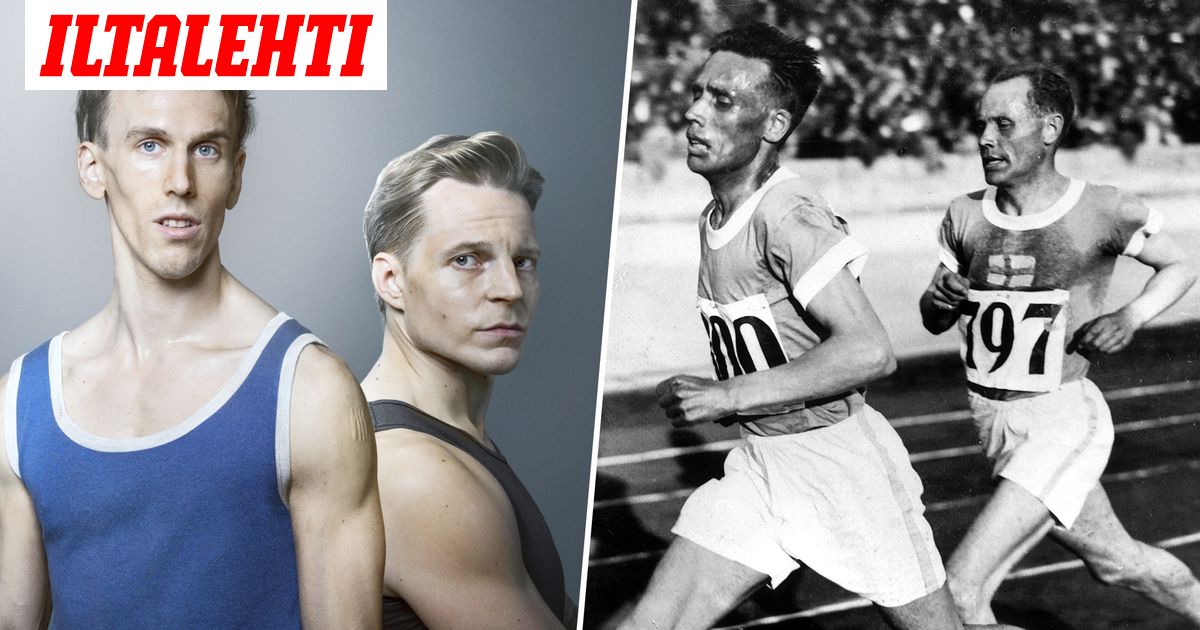 Tässä on valkokankaan Paavo Nurmi